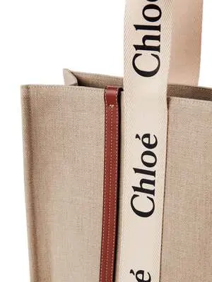 Chloé Large Woody Tote Bag - Multicolor