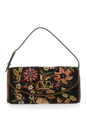 Valentino Garavani Embroidered Shoulder Bags