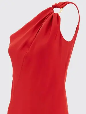 Max Mara Asymmetrical Dress - Red