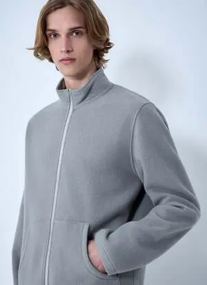 RIER Rieri Full-zip Fleece Jacket - Gray