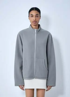 RIER Rieri Full-zip Fleece Jacket - Gray