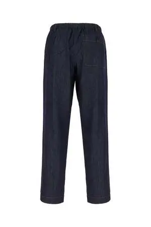 Dries Van Noten Relaxed Fit Dark Wash Jeans - Multicolor