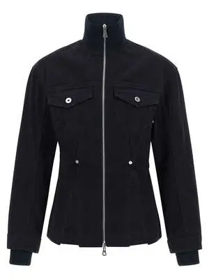 JEAN PAUL GAULTIER The Slit Denim Jacket - Blue