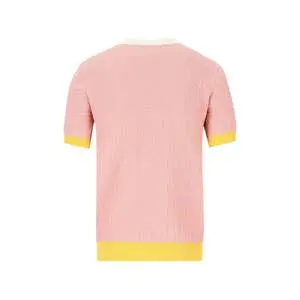Fendi Crewneck Short Sleeve Knit Top