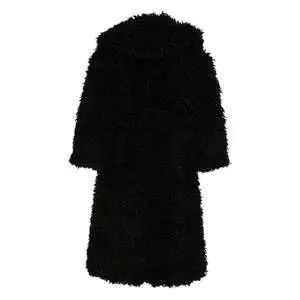 ROTATE BY BIRGER CHRISTENSEN Textured Faux Fur Coat