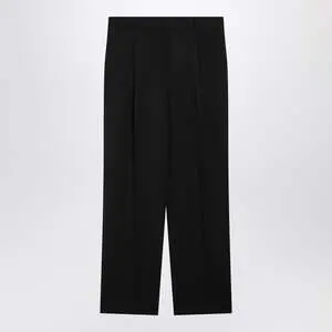 TOTEME Wool-blend Trousers - Black