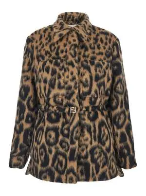 Fendi Straight Hem Jackets For Women