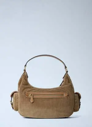 Miu Miu Corduroy Shoulder Bag