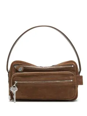 Acne Studios Camero Suede Shoulder Bag - Multicolor