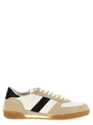 TOM FORD Terence Suede And Leather Sneakers - Multicolor