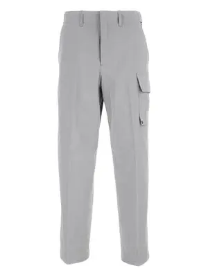 Fendi FENDI Gabardine Cargo Trousers Gray