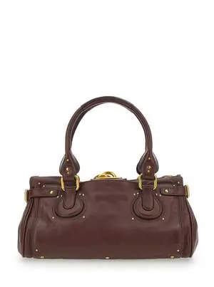 Chloé Paddington Shoulder Bag - Brown