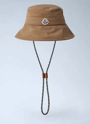 Moncler Logo Patch Bucket Hat