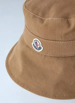 Moncler Logo Patch Bucket Hat