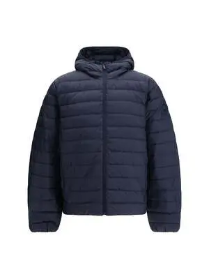 Canada Goose Stratus Tonal Label Hooded Jacket - Blue