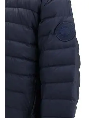 Canada Goose Stratus Tonal Label Hooded Jacket - Blue