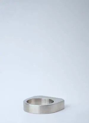Rick Owens Pyramid Palladium Brass Ring