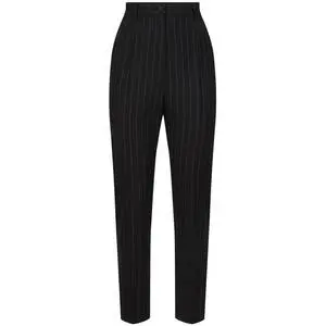 Dolce & Gabbana Slim-fit Wool Blend Trousers