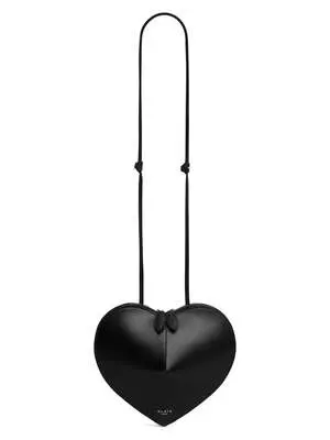 Alaïa Le Cœur Bag In Calfskin - Black