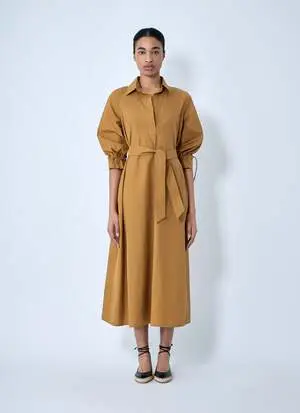 Max Mara Belted Shirt Dress - Multicolor