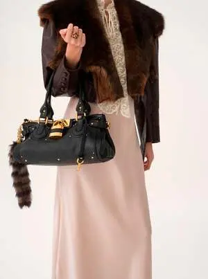 Chloé Paddington Shoulder Bag - Black