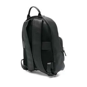 Santoni Pebble Leather Backpack