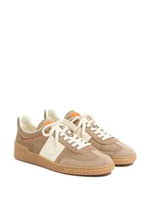 Valentino Garavani Upvillage Split And Nappa Leather Sneakers - Multicolor