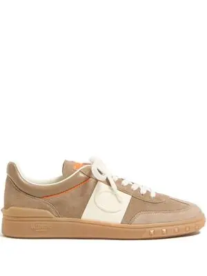 Valentino Garavani Upvillage Split And Nappa Leather Sneakers - Multicolor