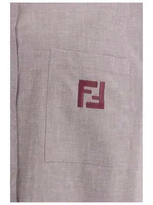 Fendi Oxford Cotton Shirt