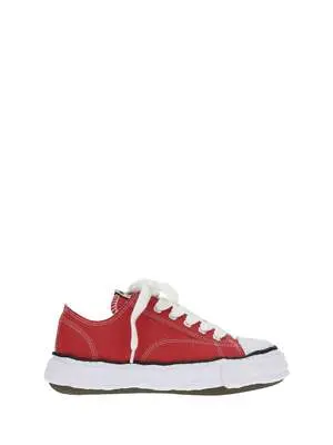 Mihara Yasuhiro Peterson 23 Canvas Sneakers - Red