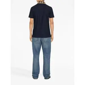 Burberry Polo Shirts - Blue