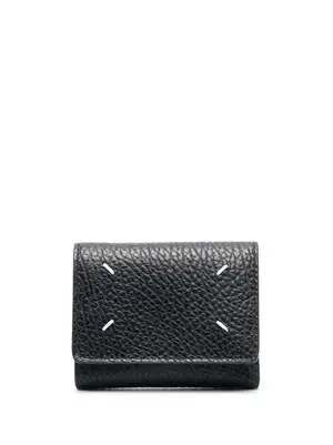 MAISON MARGIELA Four Stitches Leather Wallet - Black