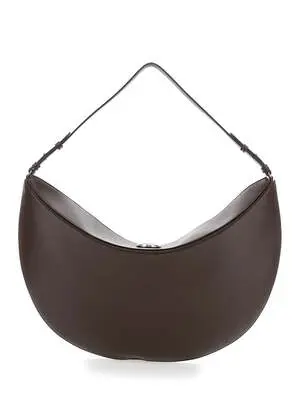 Jacquemus Le Calisso Rond Large' Leather Shoulder Bag - Brown