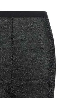 Valentino Garavani Lurex Knit Midi Skirt