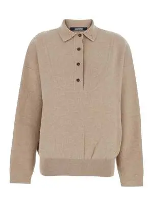 Jacquemus La Maille Vareuse Pallone Sweater - Multicolor