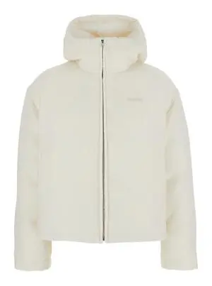 Gucci Wool Bomber Jacket With Logo Lettering