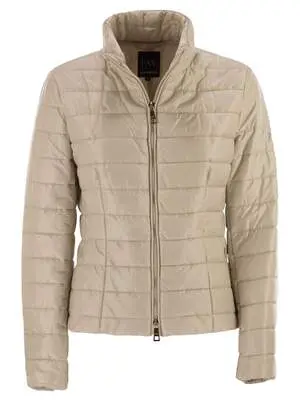 FAY 3-in-1 Double-sided Wool And Cashmere Cape With Removable Padded Jacket - Multicolor