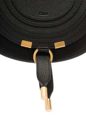 Chloé Small Marcie Leather Crossbody Bag - Black
