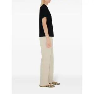 Burberry Cotton Jersey T-shirt With Check-patch Detail
