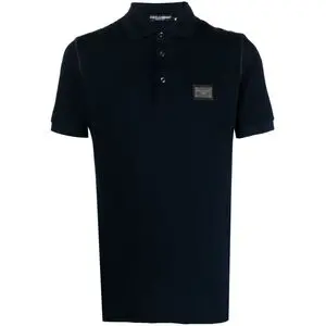 Dolce & Gabbana Polo Shirts - Blue