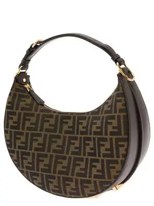 Fendi Small Jacquard Ff Motif Tote Bag - Multicolor