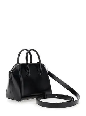 Givenchy Antigona Leather Handbag - Black