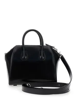 Givenchy Antigona Leather Handbag - Black