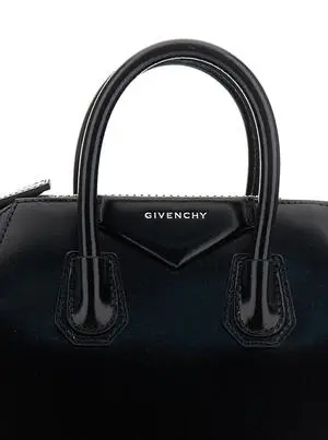 Givenchy Antigona Leather Handbag - Black