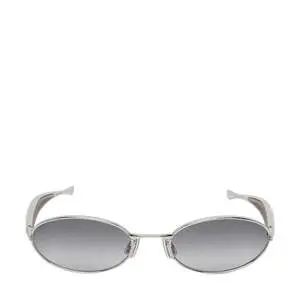 Bottega Veneta Silver-Tone Sunglasses