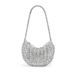 Paco Rabanne Silver Tone Bags For Women