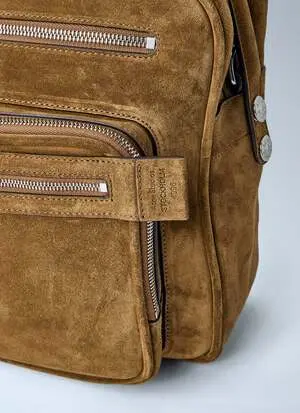 Acne Studios Suede Camera Shoulder Bag