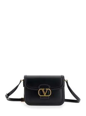 Valentino Garavani 9to5 Crossbody Bag With Vlogo Detail - Black