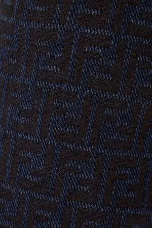 Fendi Monogrammed Jeans - Multicolor