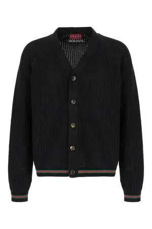 Gucci Black Knitwear Cardigan
